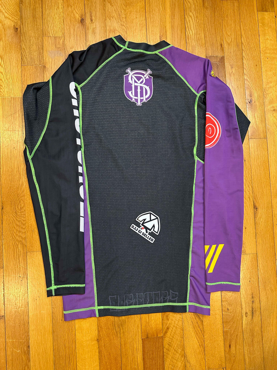 Shoyoroll Protectors x Curators Rash Guard LS • Purple • Large (L) • G ...