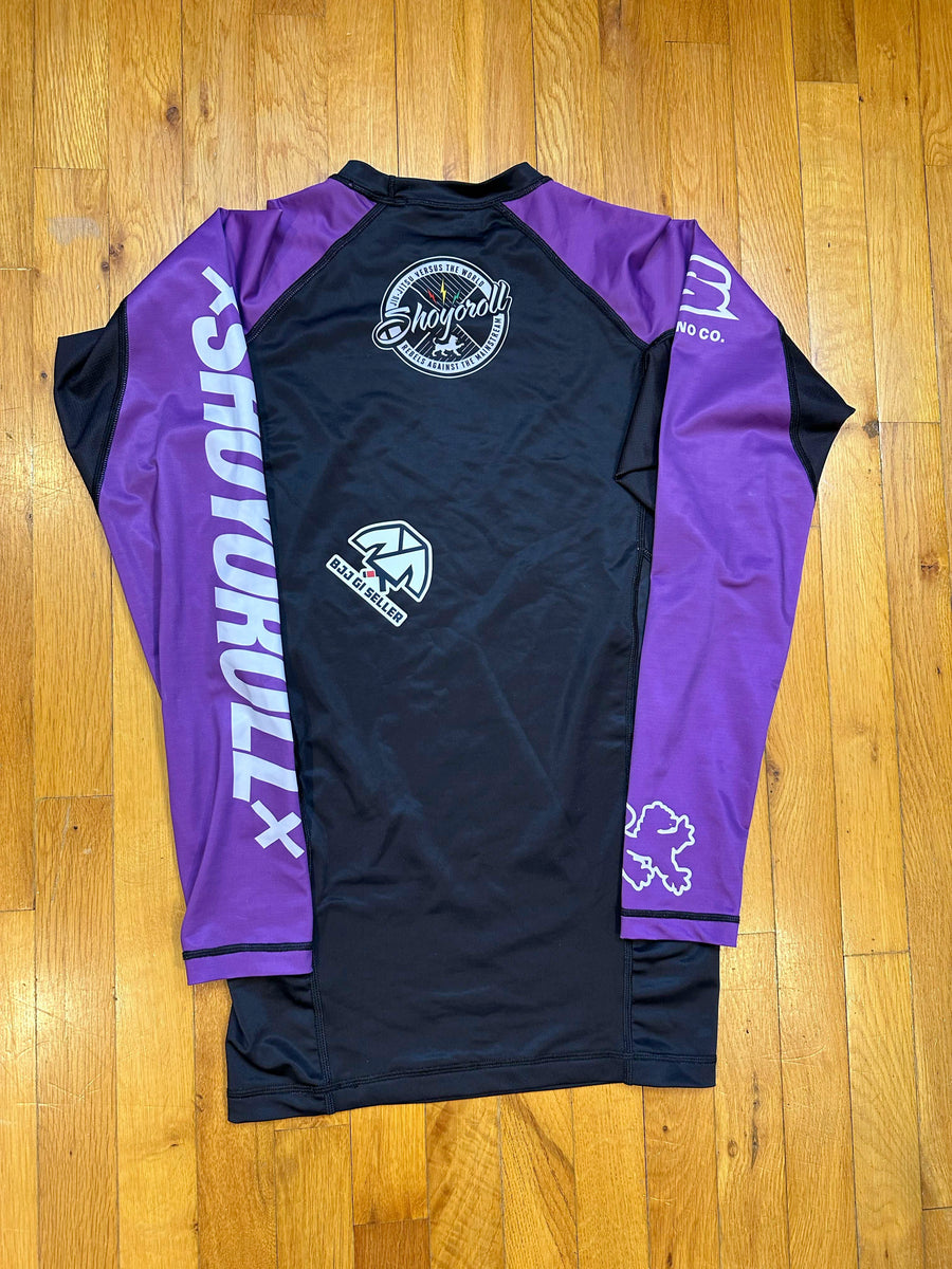 Shoyoroll 2015 Q3 Ranked Rash Guard LS • Purple • Large (L) • BARELY U ...