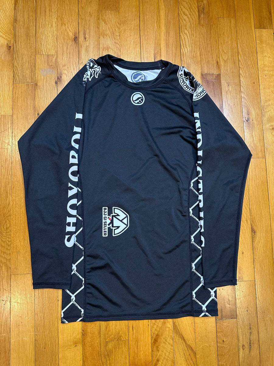 Shoyoroll Aces Rash Guard LS • Black • Medium (M) • BARELY USED – BJJ ...