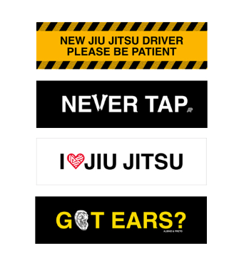 Albino and Preto Bumper Sticker Pack 003 • BRAND NEW – BJJ Gi Seller