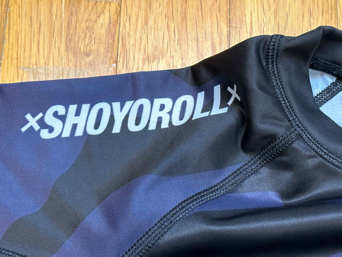 Shoyoroll GUMA Membership Rash Guard LS • Purple Camo • Large (L) • BR ...
